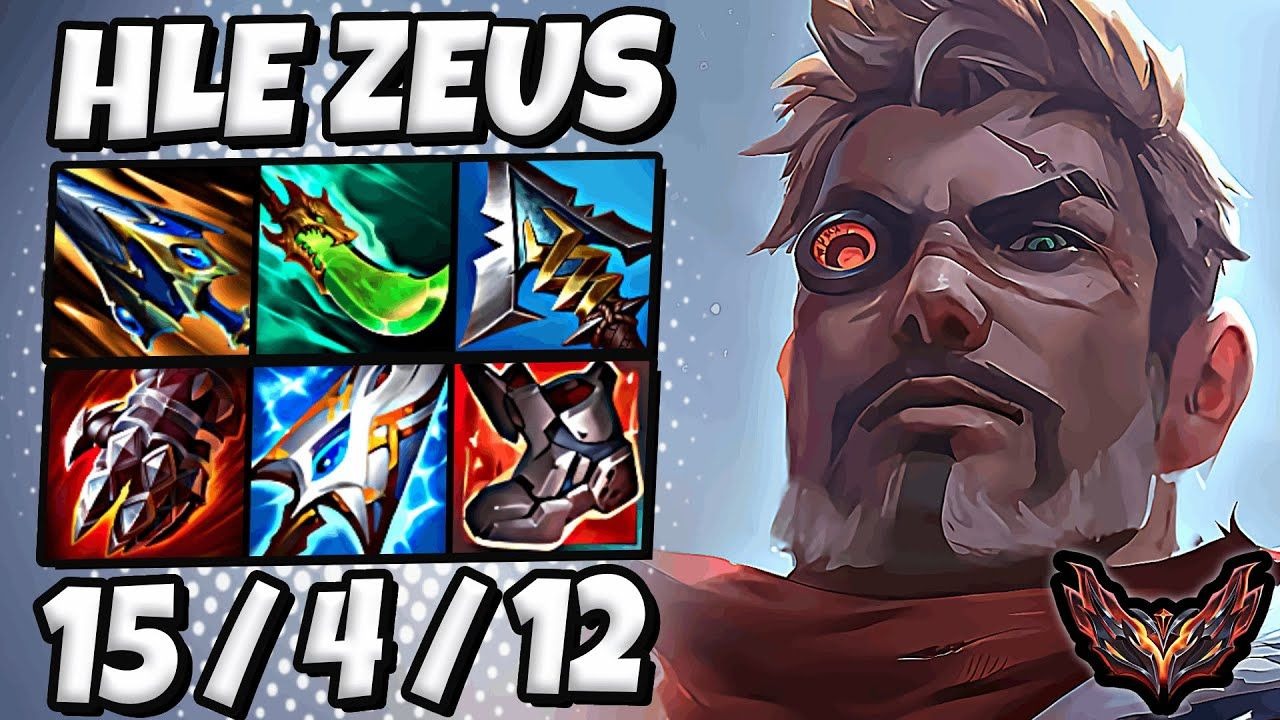 HLE Zeus 杰斯vs厄加特上单 [ Pentakill ] Patch 25.3 Korea Grandmaster -TAKERA-TAKERA-哔哩哔哩视频