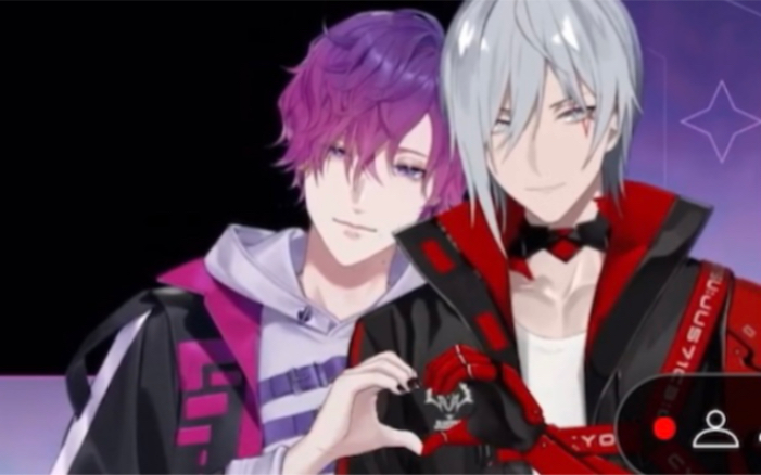 【半熟切/uki/fulgur】uki：你的嘴唇有点僵硬 fufu：不，我的嘴唇非常柔软，你总是很僵硬。_哔哩哔哩_bilibili