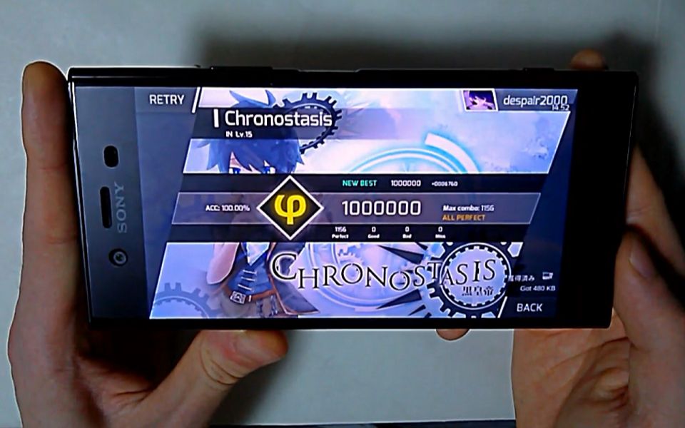 【Phigros】Chronostasis [IN 15] 拇指All Perfect_哔哩哔哩_bilibili