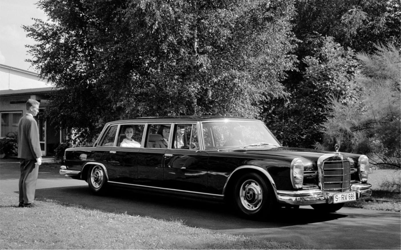 1969 Mercedes-Benz 600 Four-Door Pullman w100 - real limousine - YouTube