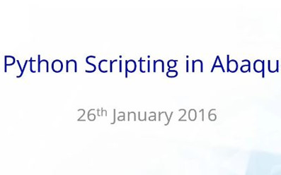 Abaqus Python脚本开发_哔哩哔哩_bilibili