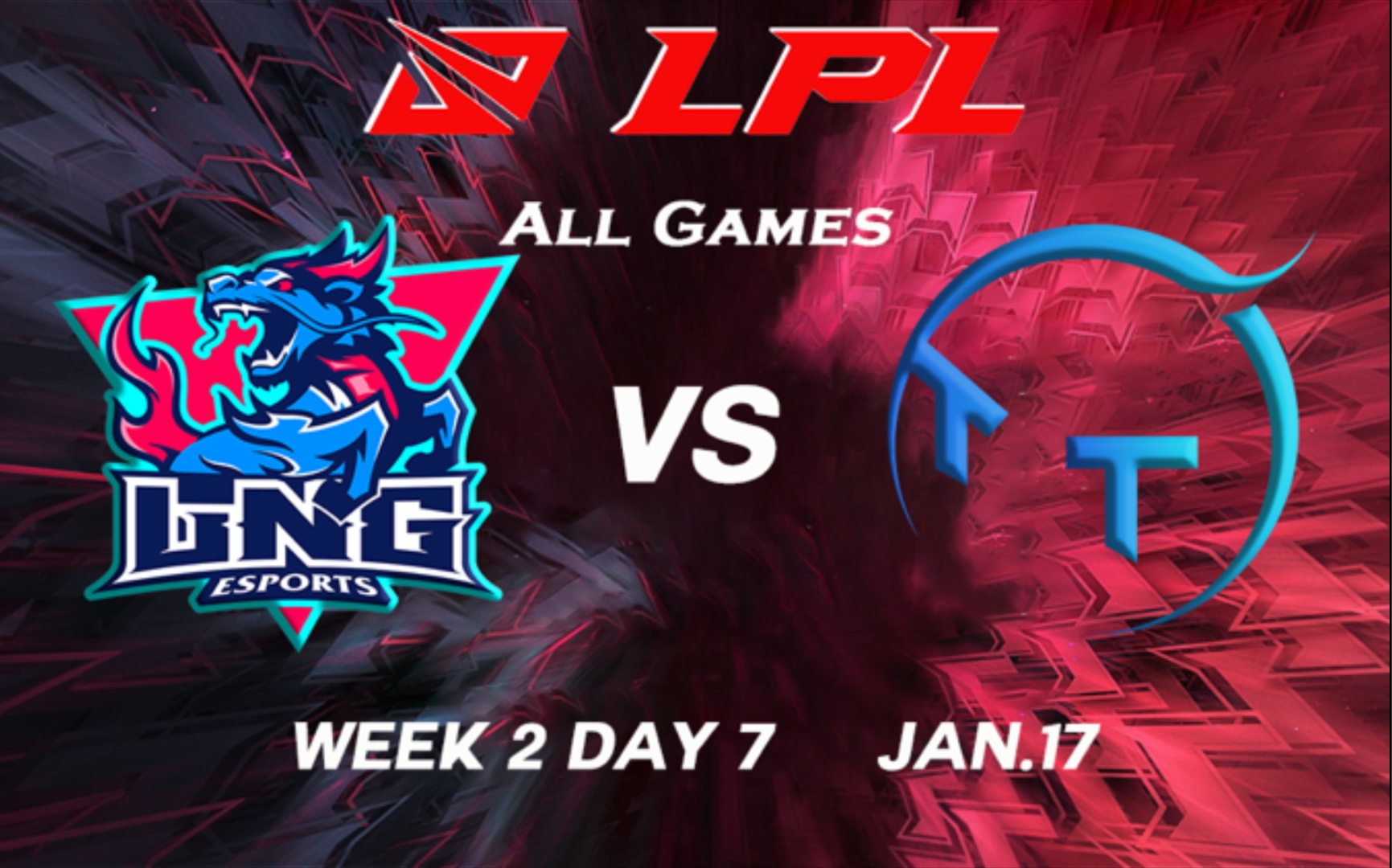 [LPL]【LNG vs.TT】全场集锦丨2021LPL春季赛第二周第七比赛日丨2021.01.17_哔哩哔哩_bilibili