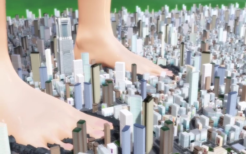 Mmd Giantess 巨大娘のビルすり潰し Giantess Crush Building哔哩哔哩 ゜ ゜つロ 干杯~ Bilibili