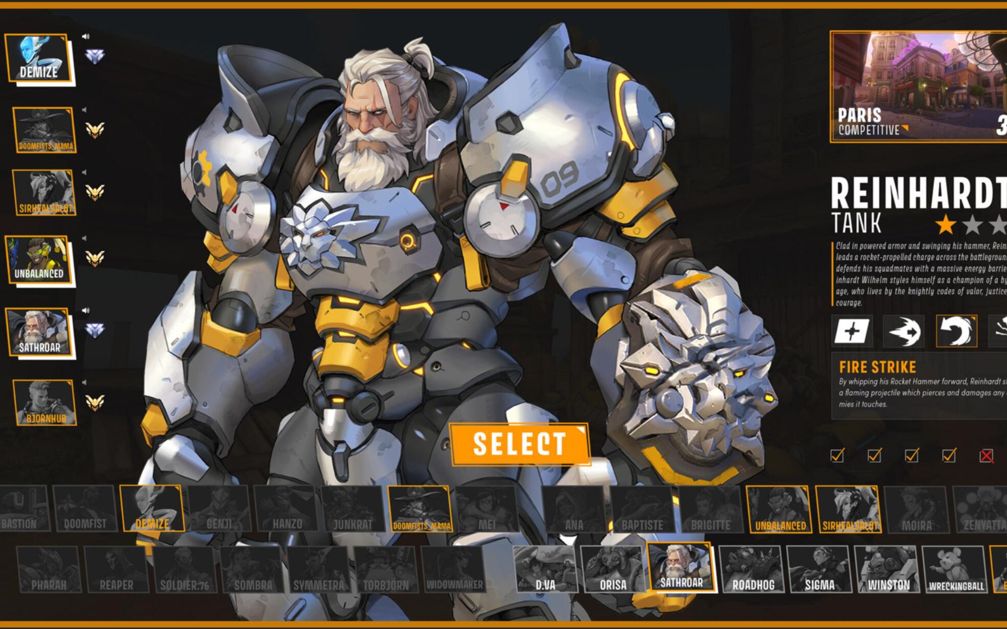 【ow2】5v5-1/2/2 单T只会唇亡齿寒，还会有游戏体验吗？_哔哩哔哩_bilibili