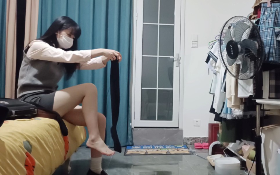 你的jk女友约会穿搭选择之大腿袜绝对领域～_哔哩哔哩_bilibili