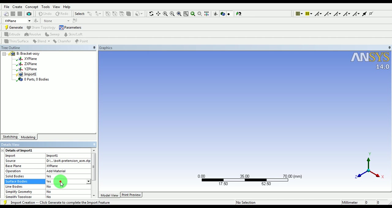 ANSYS Workbench Tutorial Video _ Bolt Pretension _ Contact Non Linear FE Analysi_哔哩哔哩_bilibili
