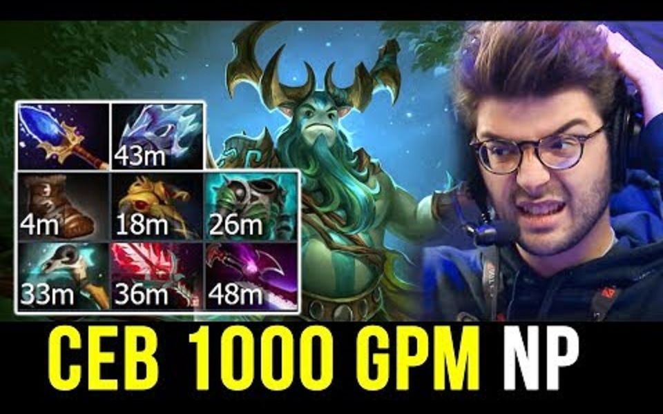 [Dota2] 1000 GPM的先知！进来学Ceeeeb 怎么玩他的绝活！！_哔哩哔哩_bilibili