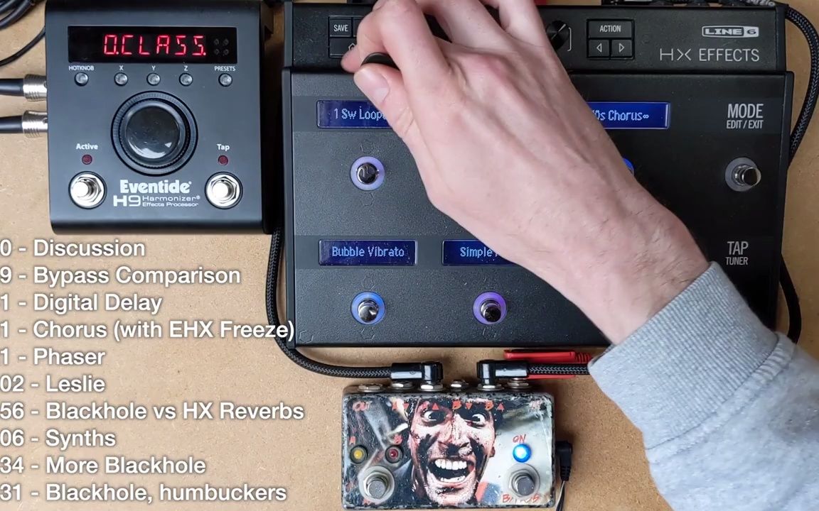Eventide H9 vs Line 6 HX Effects_哔哩哔哩_bilibili
