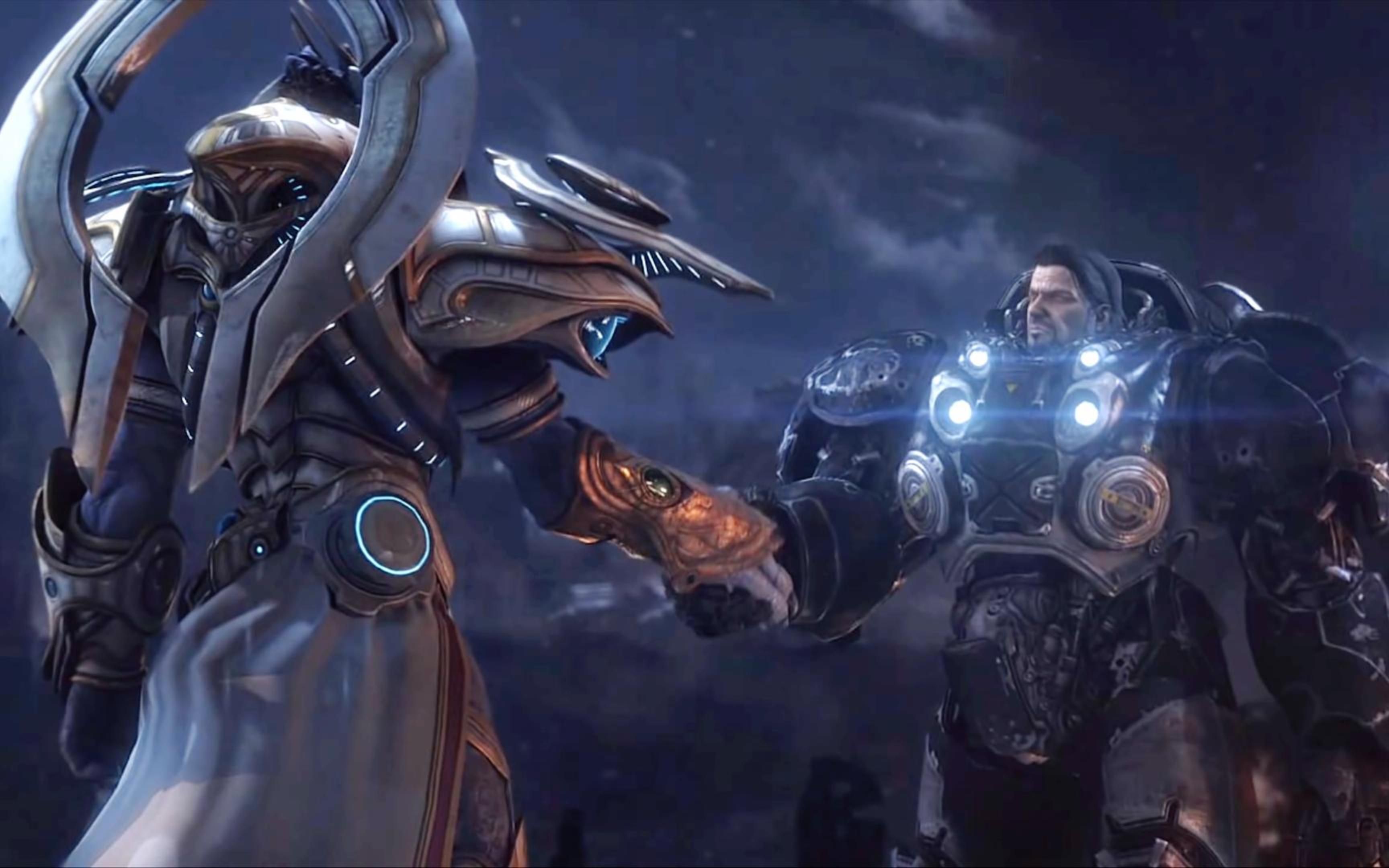 游戏CG动画 4K《星际争霸2：虚空之遗》勇士之血 原声 中英双字幕_星际争霸