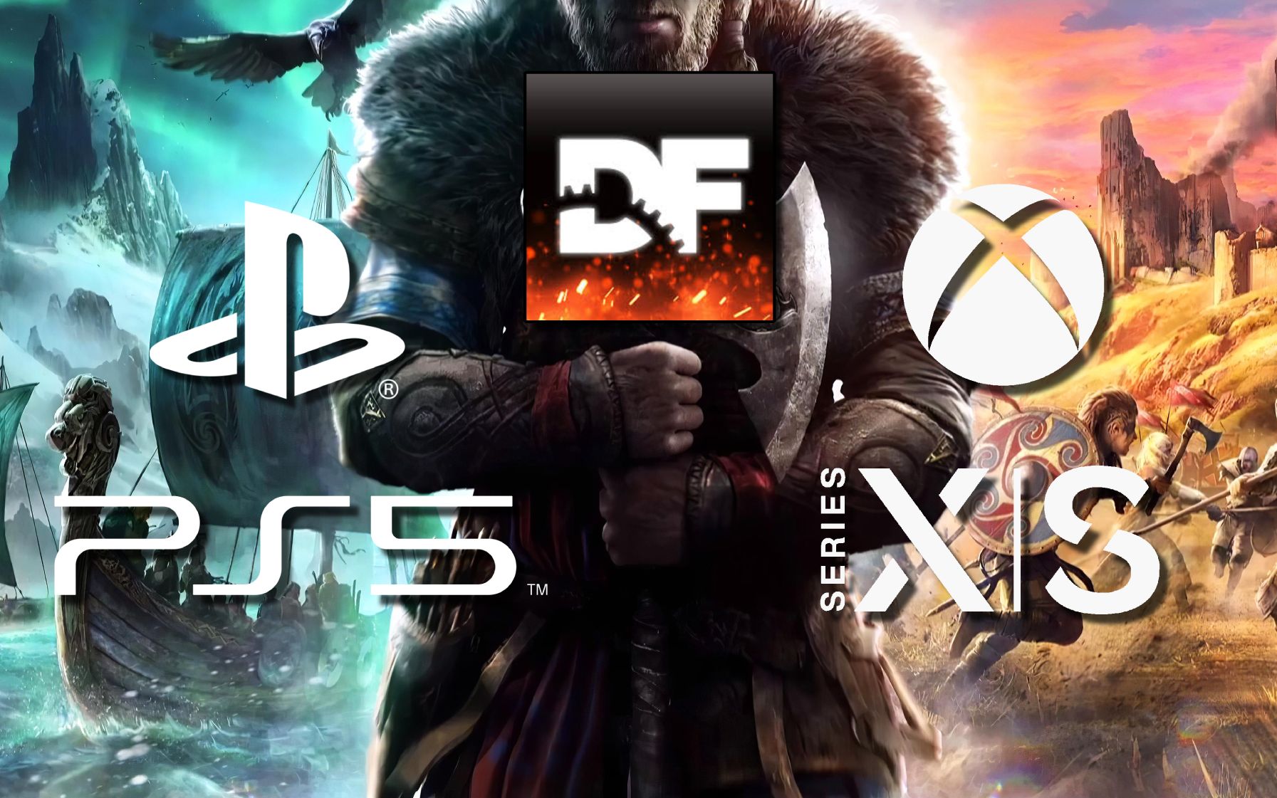 [DF数毛社] PS5 vs XSX/S 《刺客信条 英灵殿》对比_哔哩哔哩_bilibili