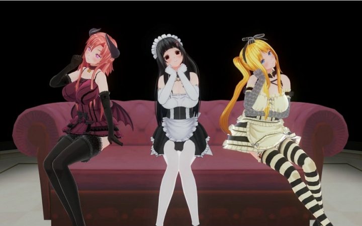 com3d2定制女仆2新年整合240G全汉化MOD超多预设人物更新