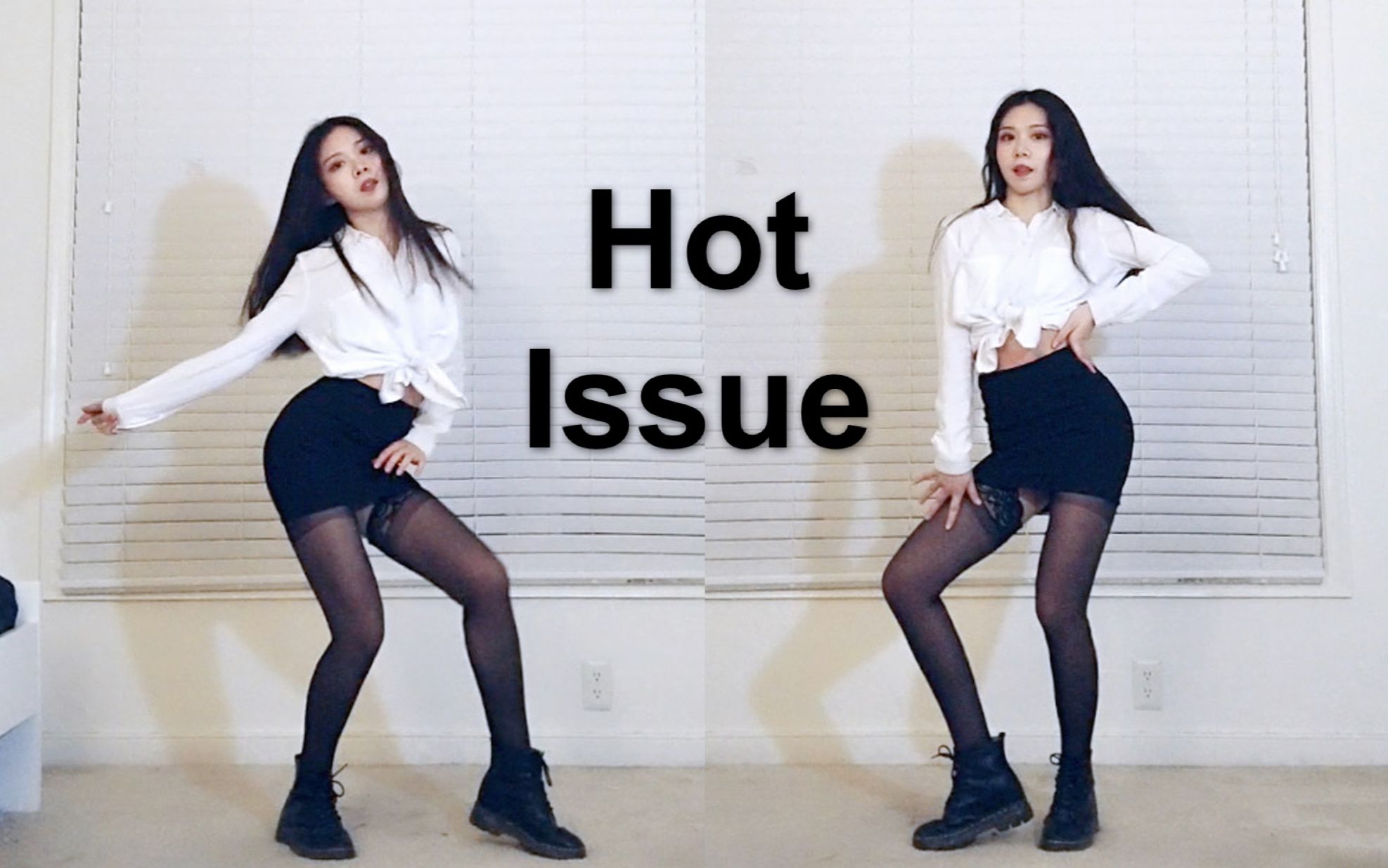 性感黑丝～(G)I-DLE《Hot Issue》徐穗珍版 原唱4Minute 2P竖屏_哔哩哔哩_bilibili