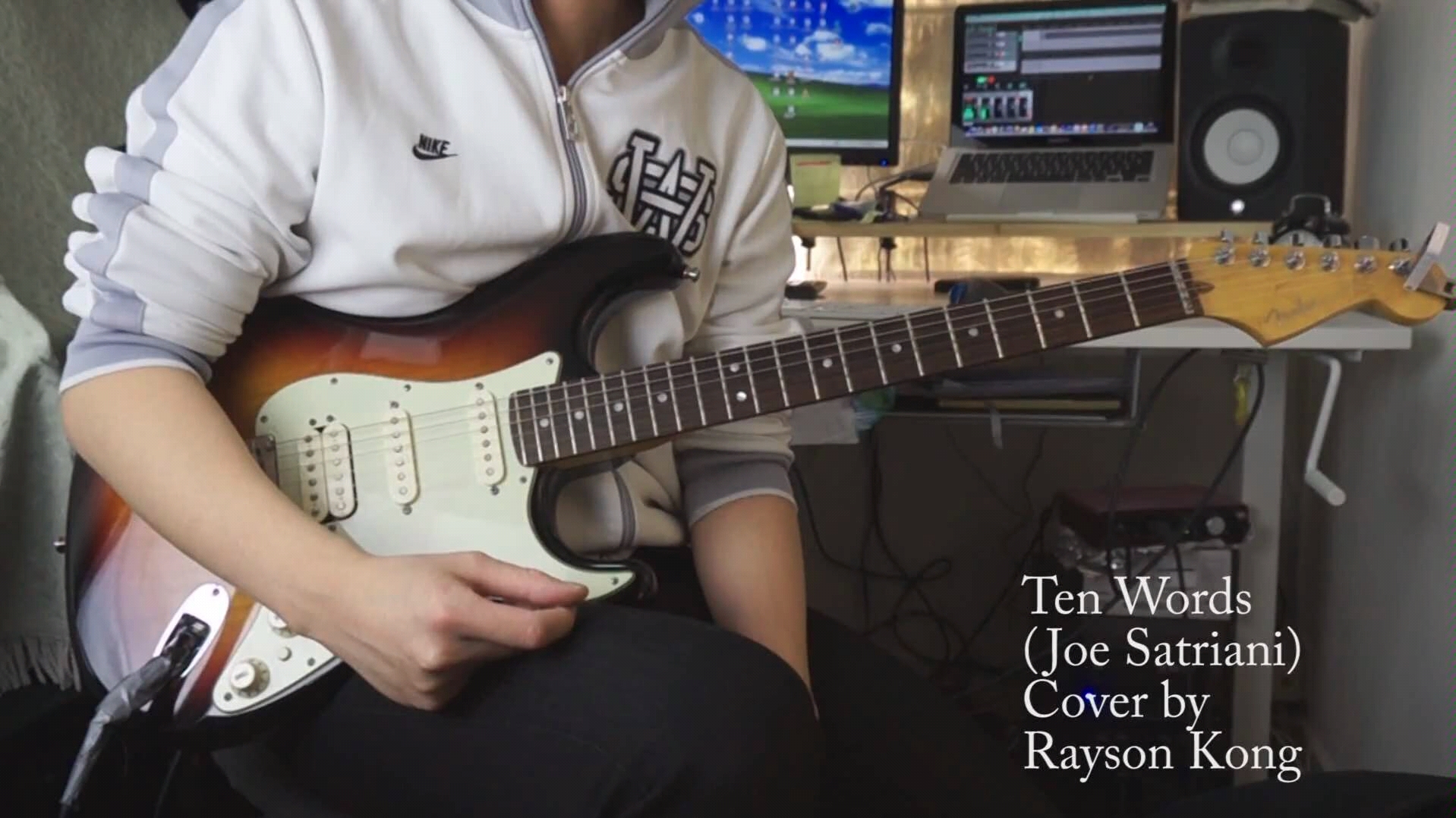 网上最好的Ten Words翻弹 Ten Words（Joe Satriani）Cover by Rayson Kong_哔哩哔哩_bilibili