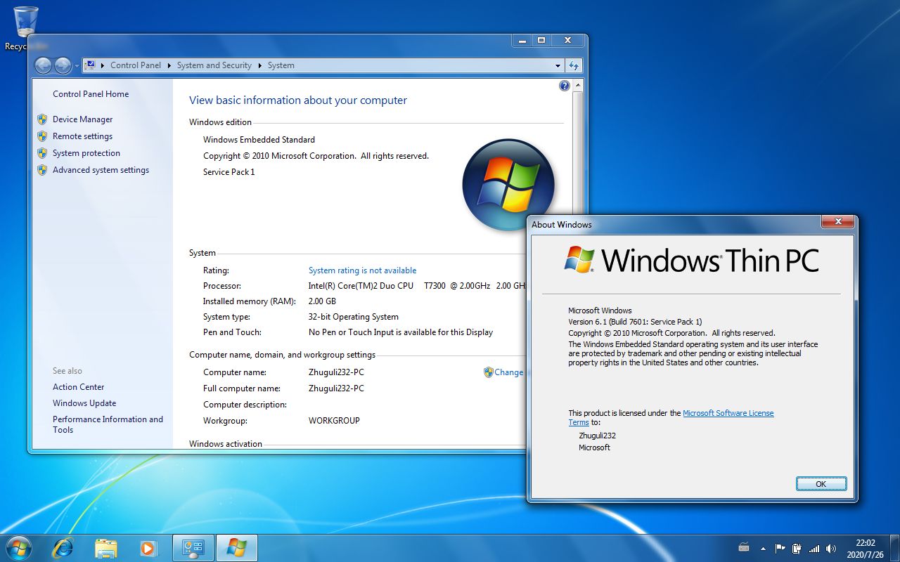 Windows Thin PC在实体机上_哔哩哔哩_bilibili