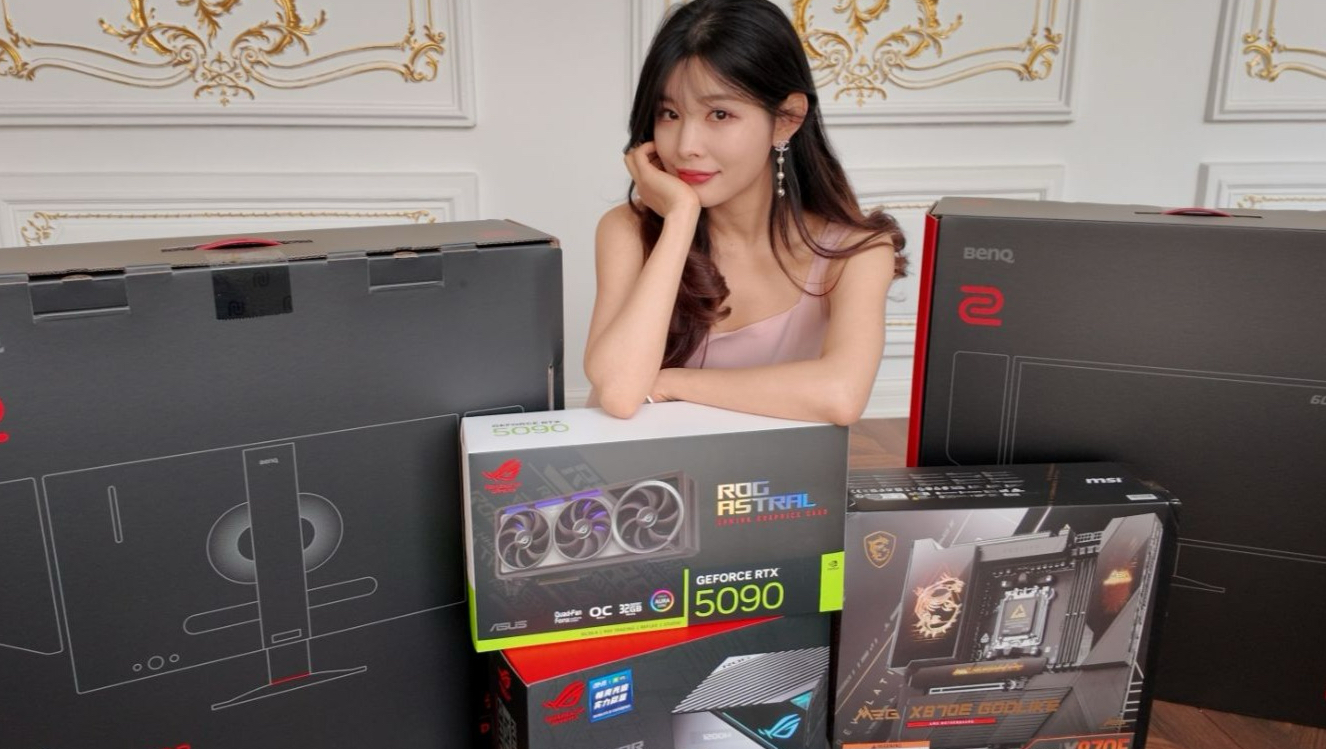 电竞嫂子的一天，给Doinb徒手装5090主机！【糖小幽vlog】-糖小幽Umi-糖小幽Umi-哔哩哔哩视频