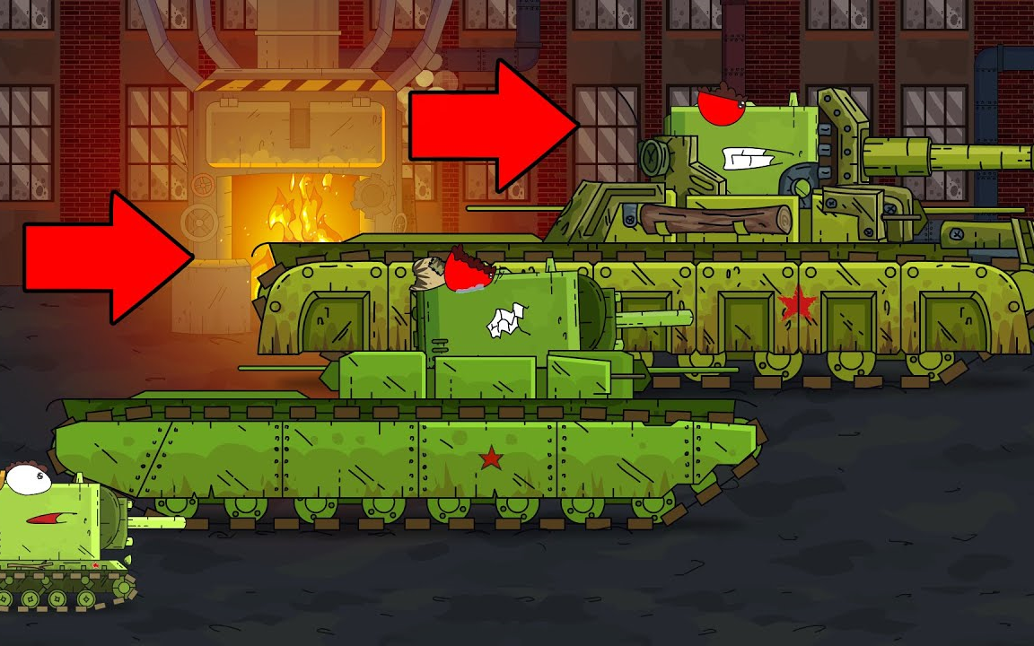 【坦克动画】小KV的军事训练（熟肉）-Gerand-Gerand-哔哩哔哩视频