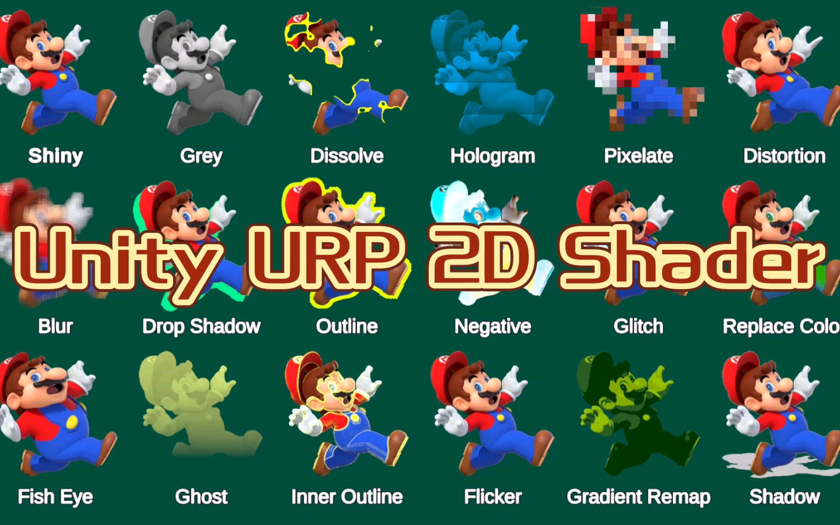 Unity URP 2D Shader系列视频预告_哔哩哔哩_bilibili