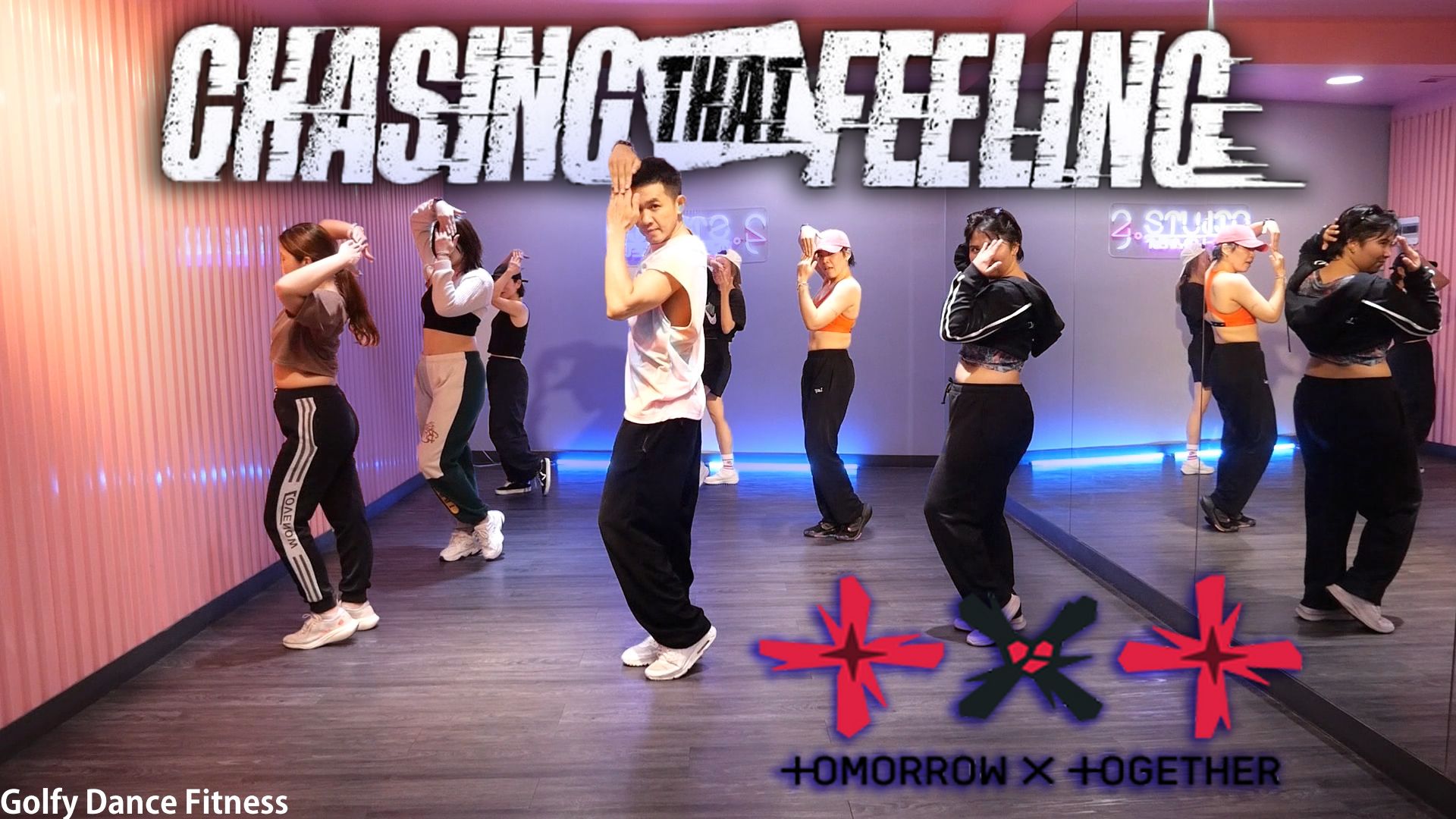 [KPOP] TXT - Chasing That Feeling | GolfyDance | Dance Fitness / Dance Workout-GolfyDance ...