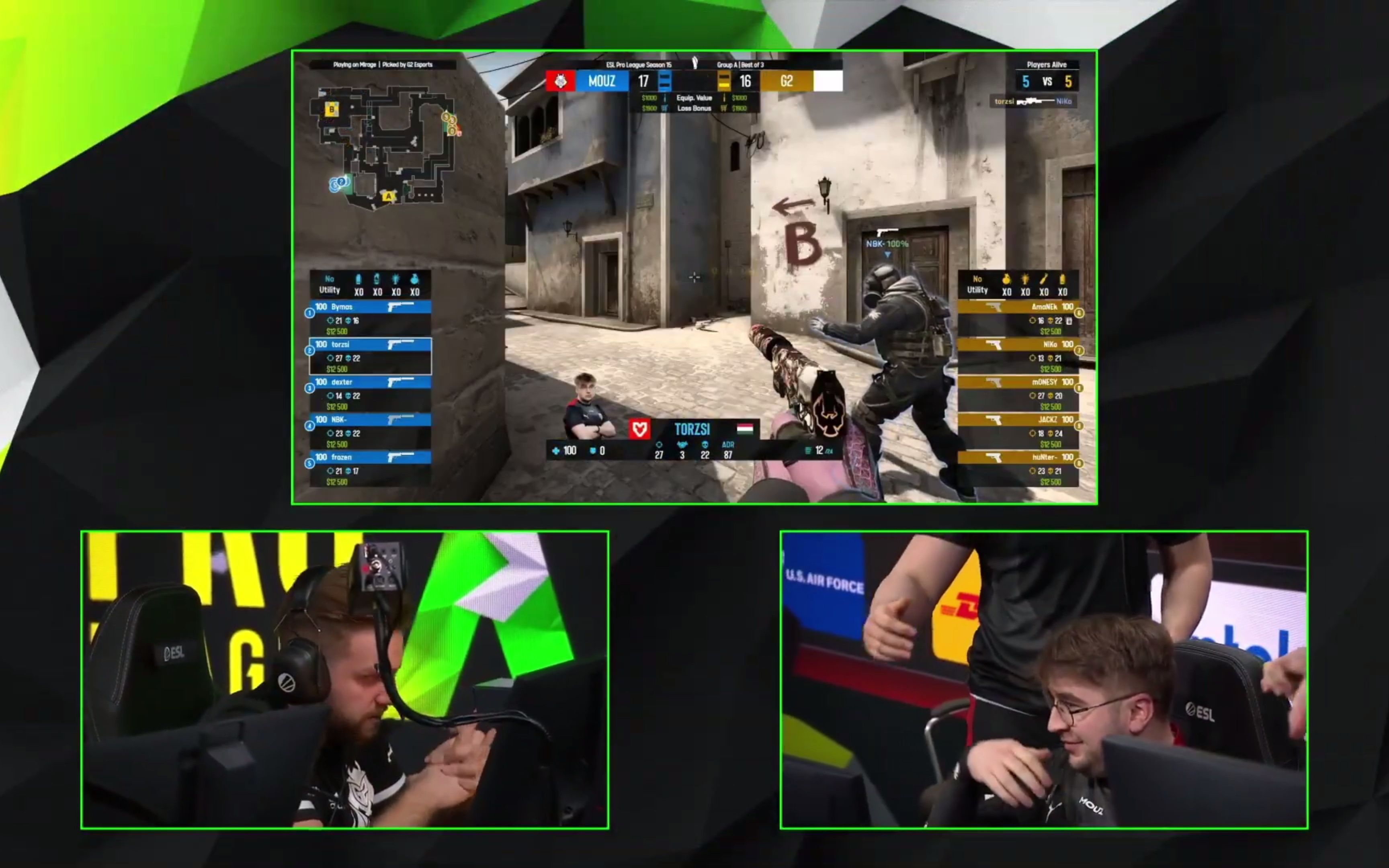 老鼠Torzsi米垃圾1V4名场面！！_哔哩哔哩bilibili_CSGO_精彩集锦