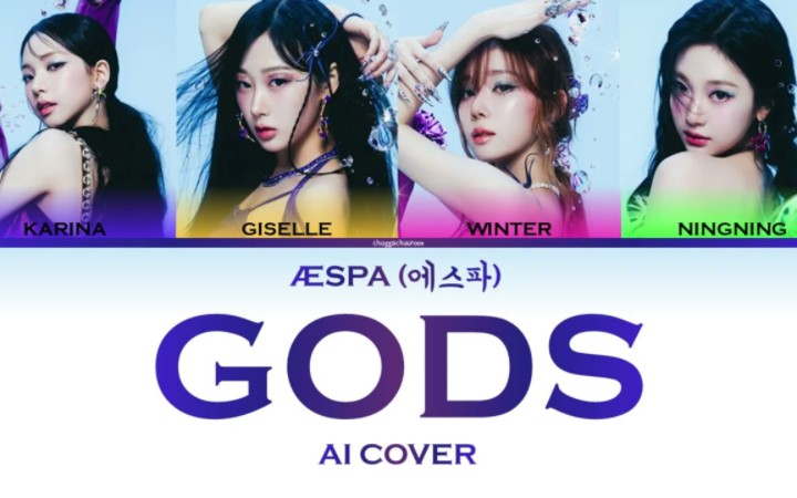 【aespa】AI cover NewJeans GODS！-嗑糖少女000-嗑糖少女000-哔哩哔哩视频