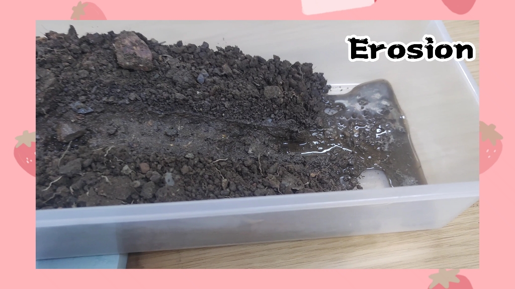 Weathering, Erosion, and Deposition Experiment_哔哩哔哩_bilibili