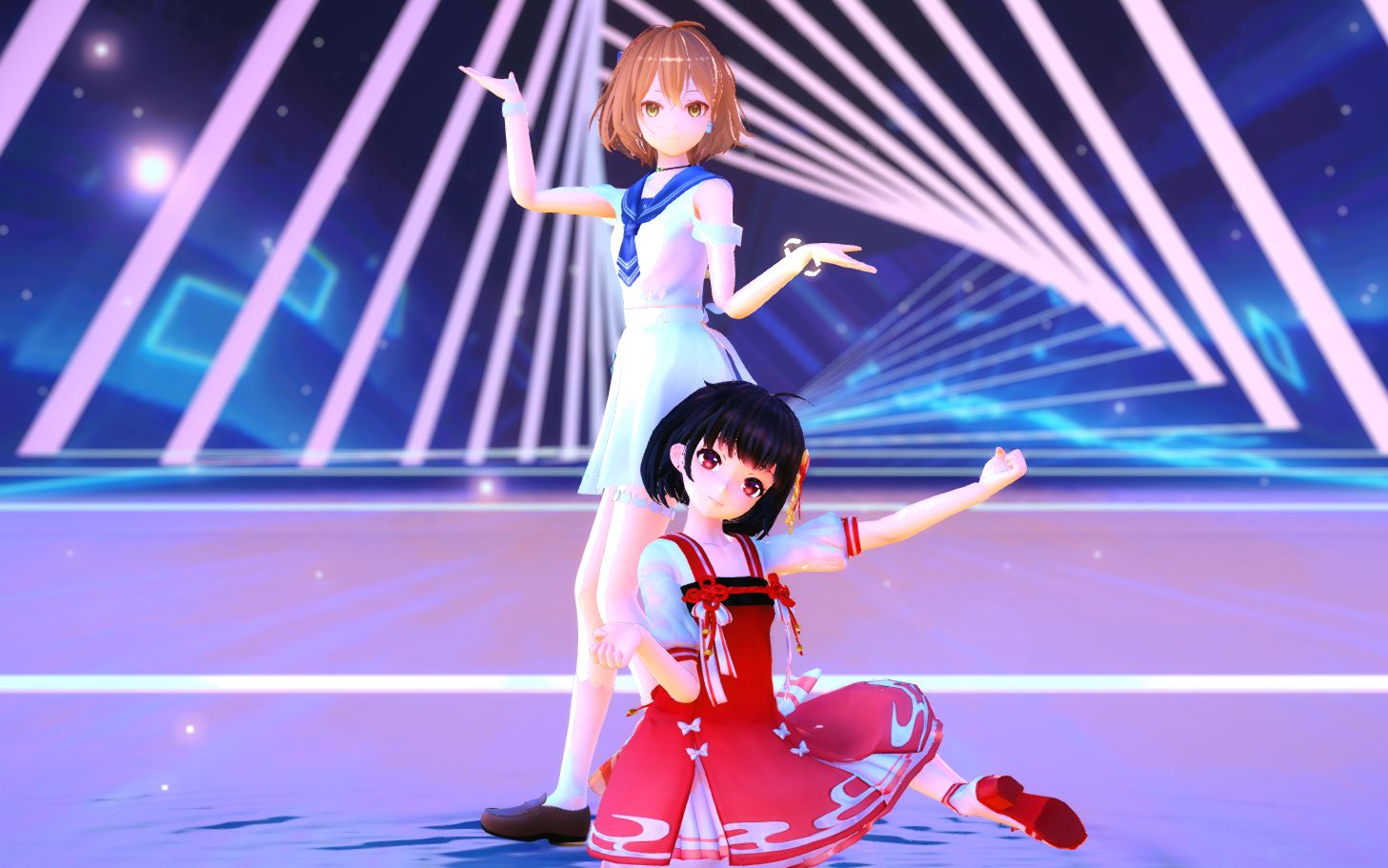 【Hanser×泠鸢yousa】神的随波逐流 自古红蓝出CP，我要双倍的快乐~_哔哩哔哩_bilibili