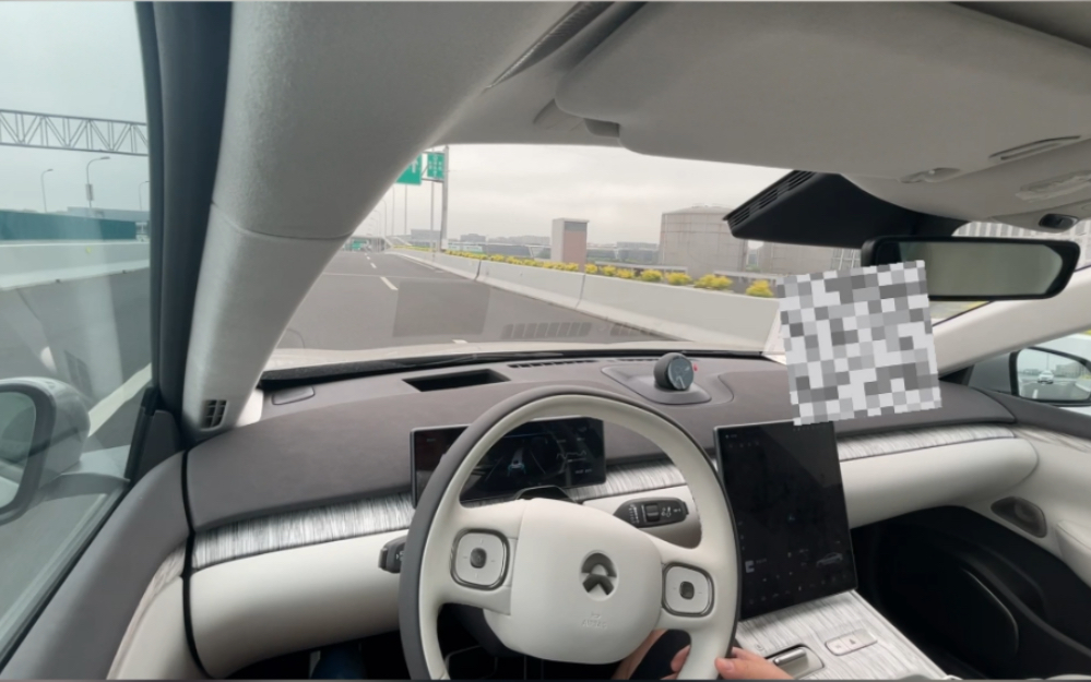 蔚来ET7辅助驾驶，过弯还是神经质修正_哔哩哔哩_bilibili