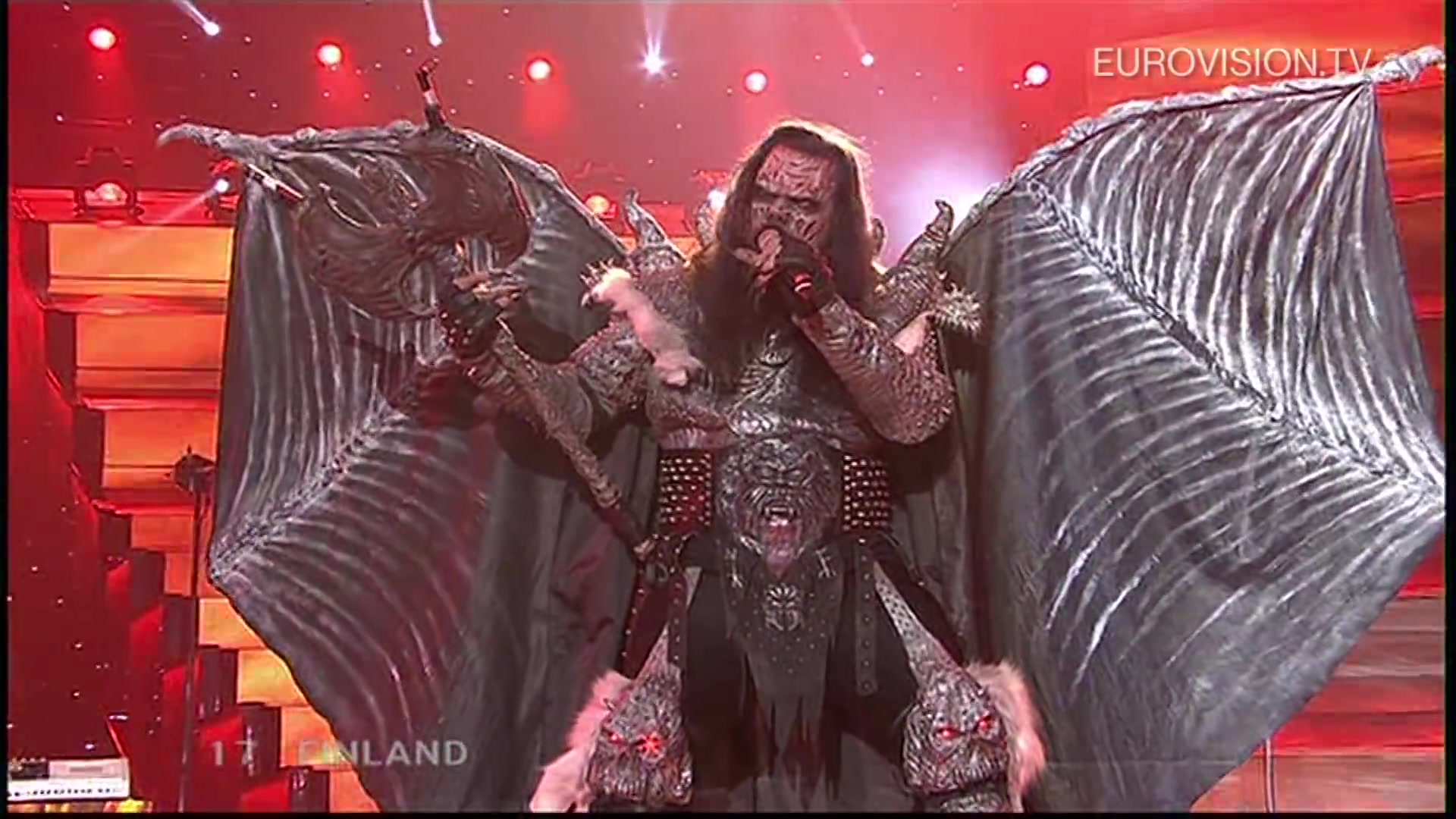 Lordi - Hard Rock Hallelujah (Finland) - LIVE at Eurovision 2006_哔哩哔哩_bilibili