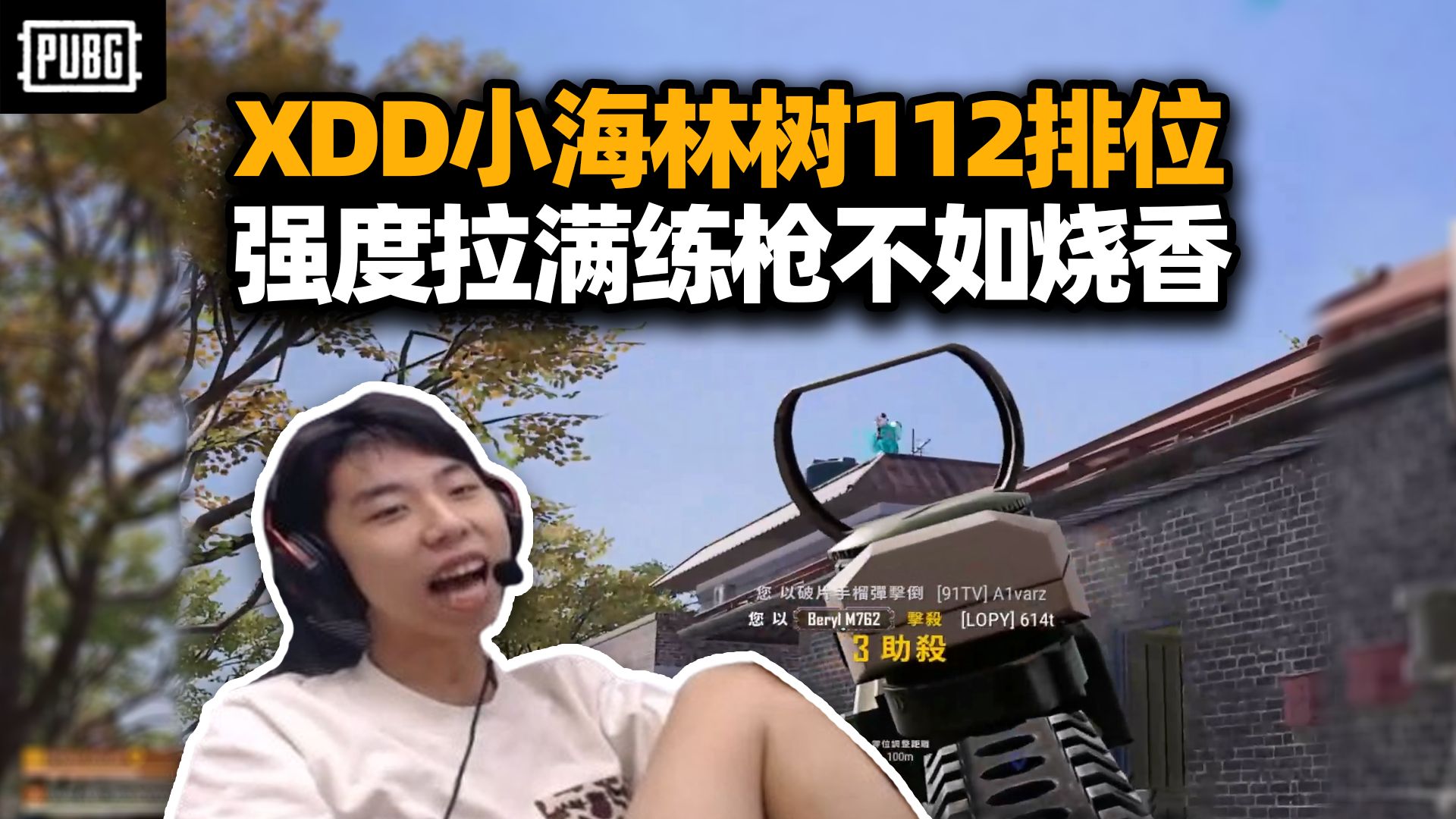 急不急？XDD小海林树112四排 海哥别杀了我怕！强度排位杀多赚少纯白忙 评价不如烧香！-小叮当频道-小叮当频道-哔哩哔哩视频