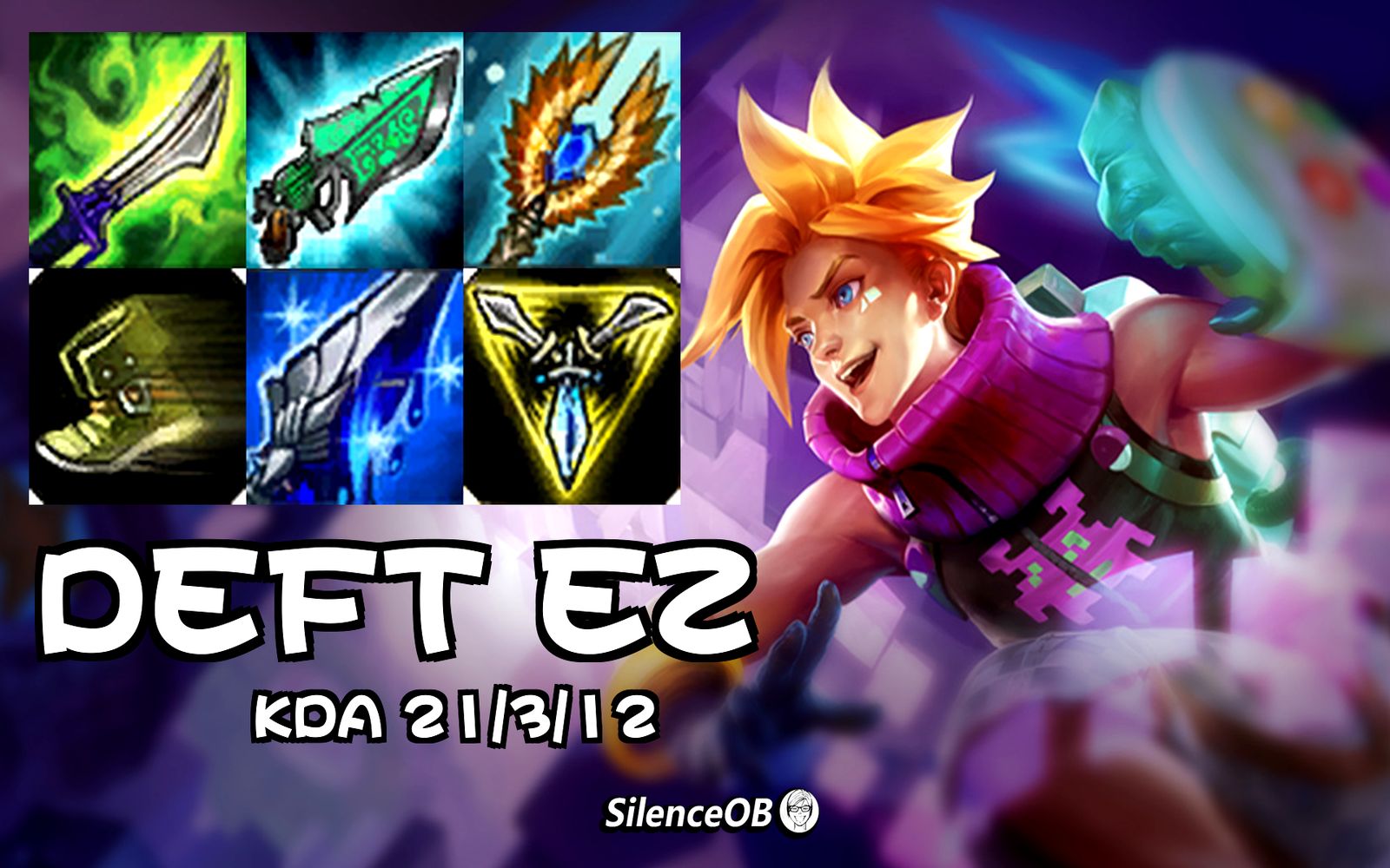 DEFT双修EZ：伤害高到为所欲为 跳脸第一亚索冠军上单【SilenceOB】_哔哩哔哩_bilibili