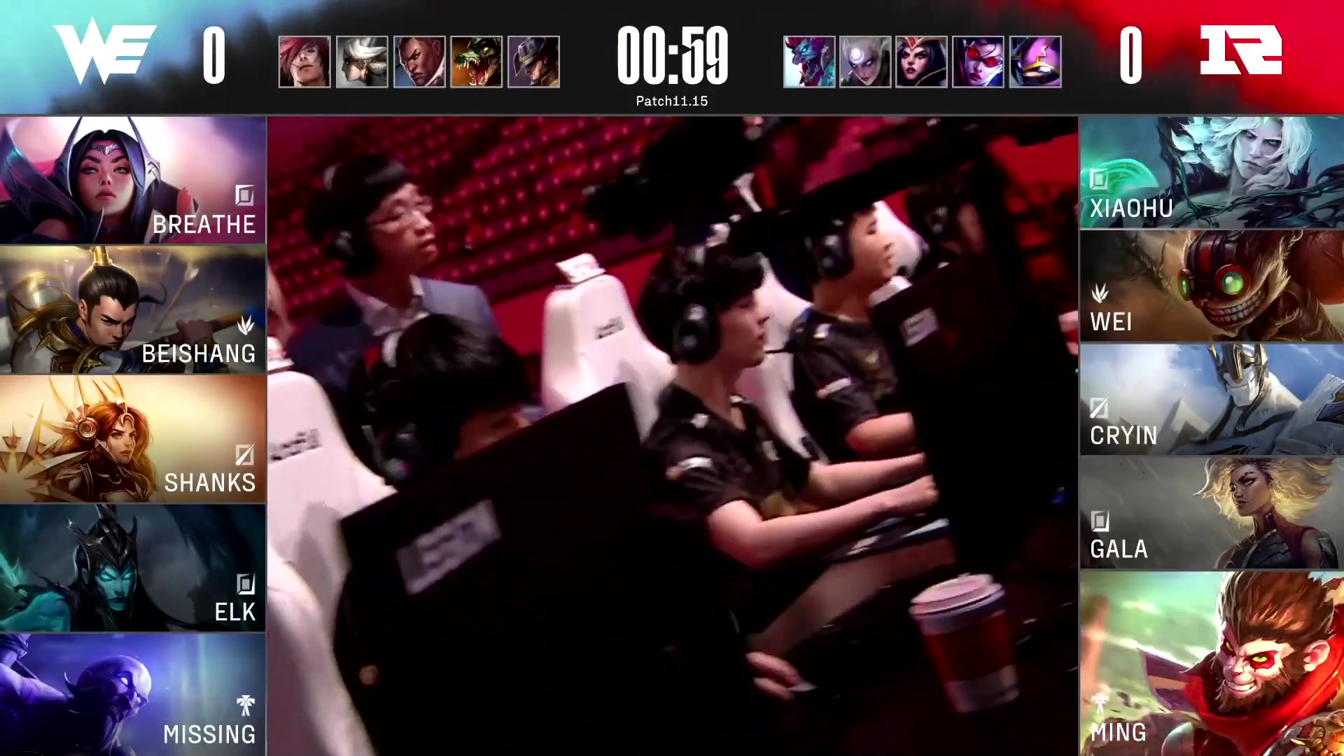 【英文解说】2021LPL冒泡赛 RNG VS WE#1 全场集锦_哔哩哔哩_bilibili