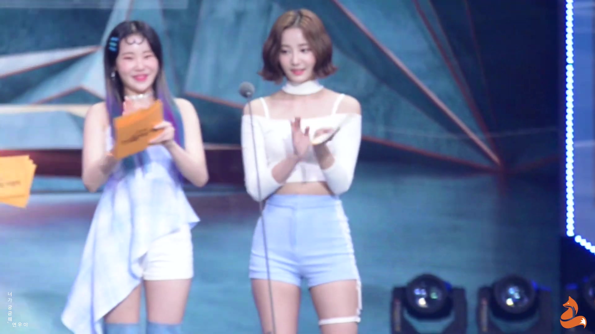 190401 KBS第31届韩国PD颁奖典礼@MOMOLAND-妍雨(YEONWOO)饭拍_哔哩哔哩_bilibili