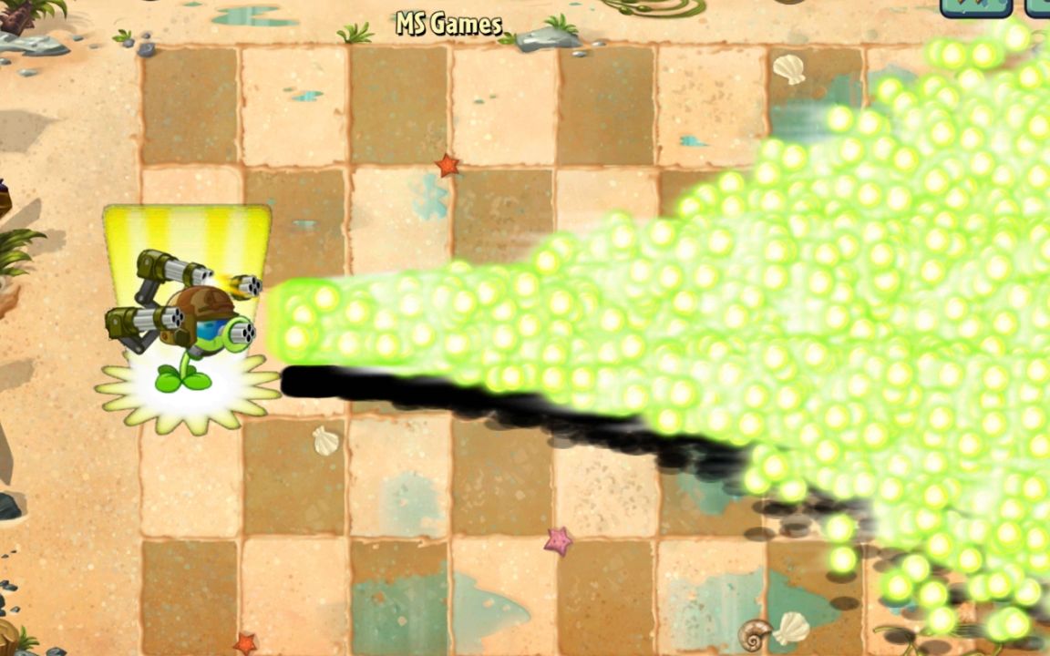 PvZ 2 挑战 - 50 植物 等级最大 功能强化 对抗 冲浪僵尸 等级 25 - 谁会获胜?-MSGames-MSGames-哔哩哔哩视频