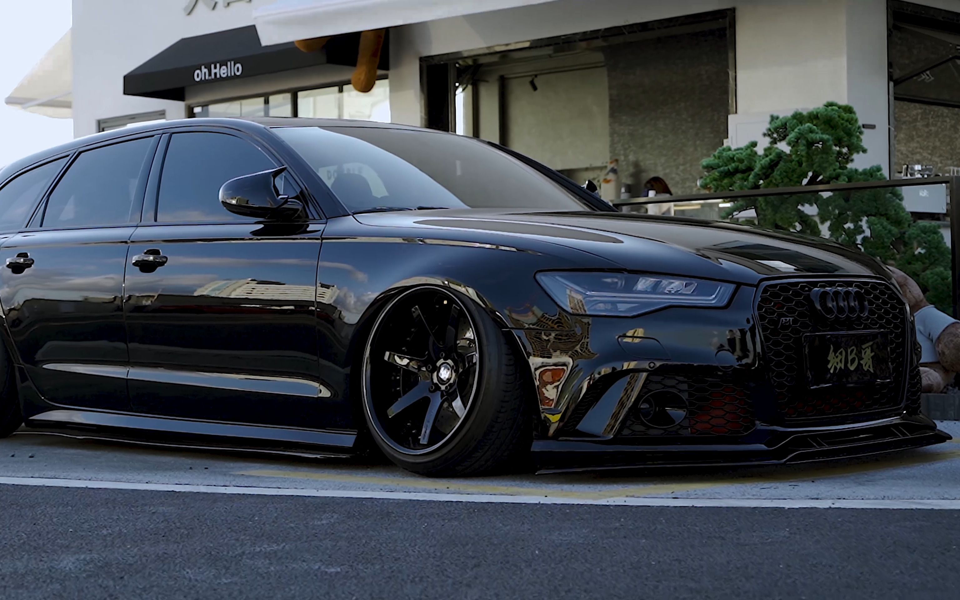 【CIE MEDIA】Bgor's Audi A6 Avant.丨静态展示丨天台Car啡丨4K_哔哩哔哩_bilibili
