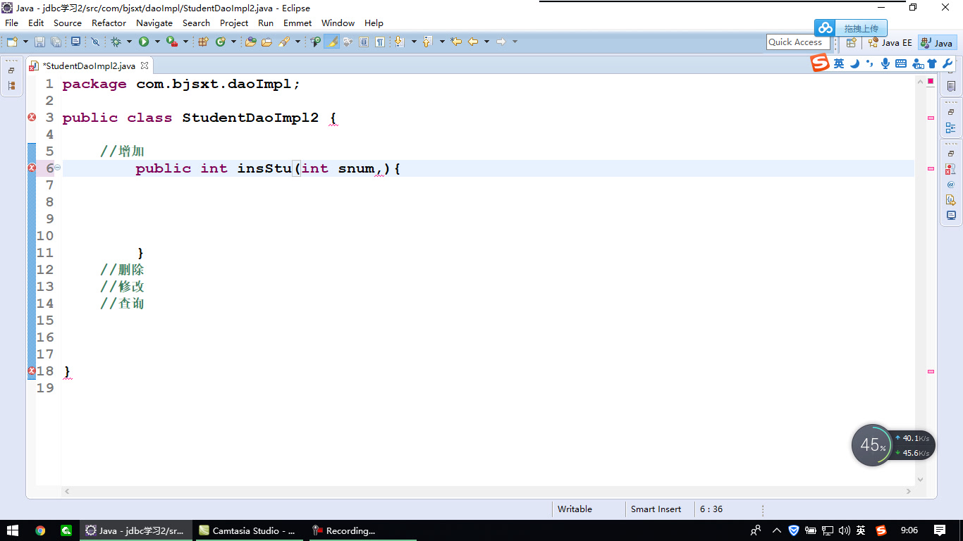 2018年JDBC视频教程从入门到精通（重点）_哔哩哔哩_bilibili