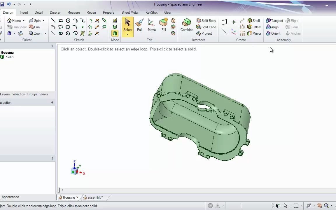 软件实用技巧系列2-Workbench SpaceClaim 基础必备视频_哔哩哔哩_bilibili