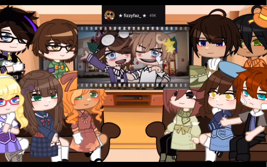 Afton family react to C.c | 1/2 | 1/5