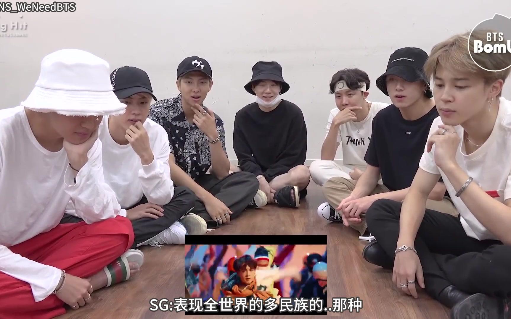 【WNS中字】180905 [BANGTAN BOMB] BTS 'IDOL' MV reaction_哔哩哔哩_bilibili