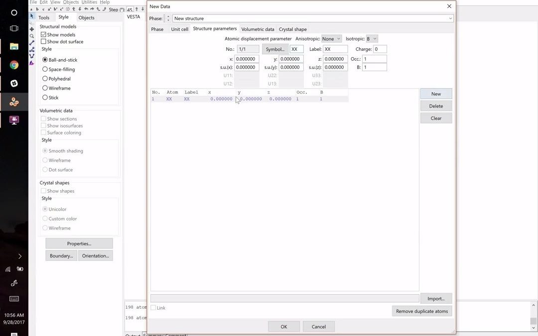 vip Tutorial of VESTA software for creating crystal structures (1)_哔哩哔哩_bilibili