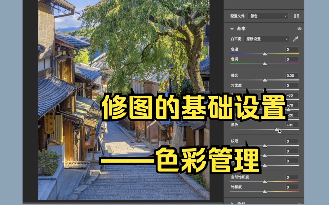摄影修图有色差，这些基础设置做对了吗？ 陆过的lu 陆过的lu 哔哩哔哩视频