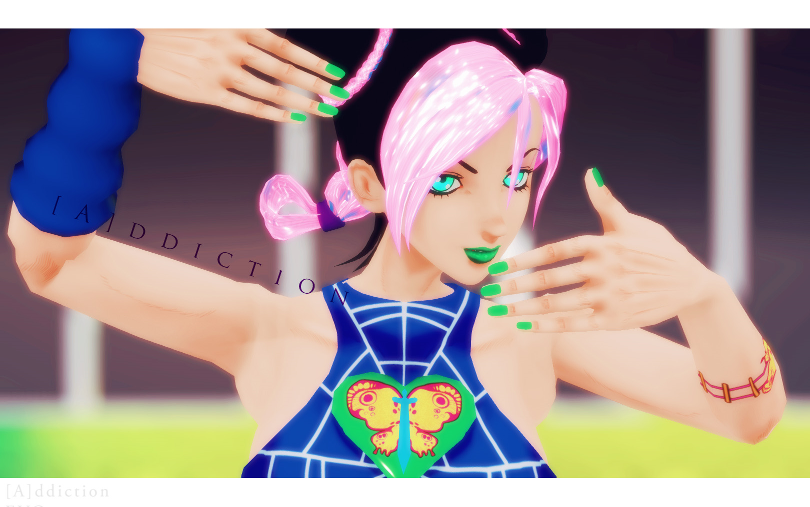 【JOJO的奇妙MMD】★空条徐伦★ [A]ddiction_哔哩哔哩_bilibili