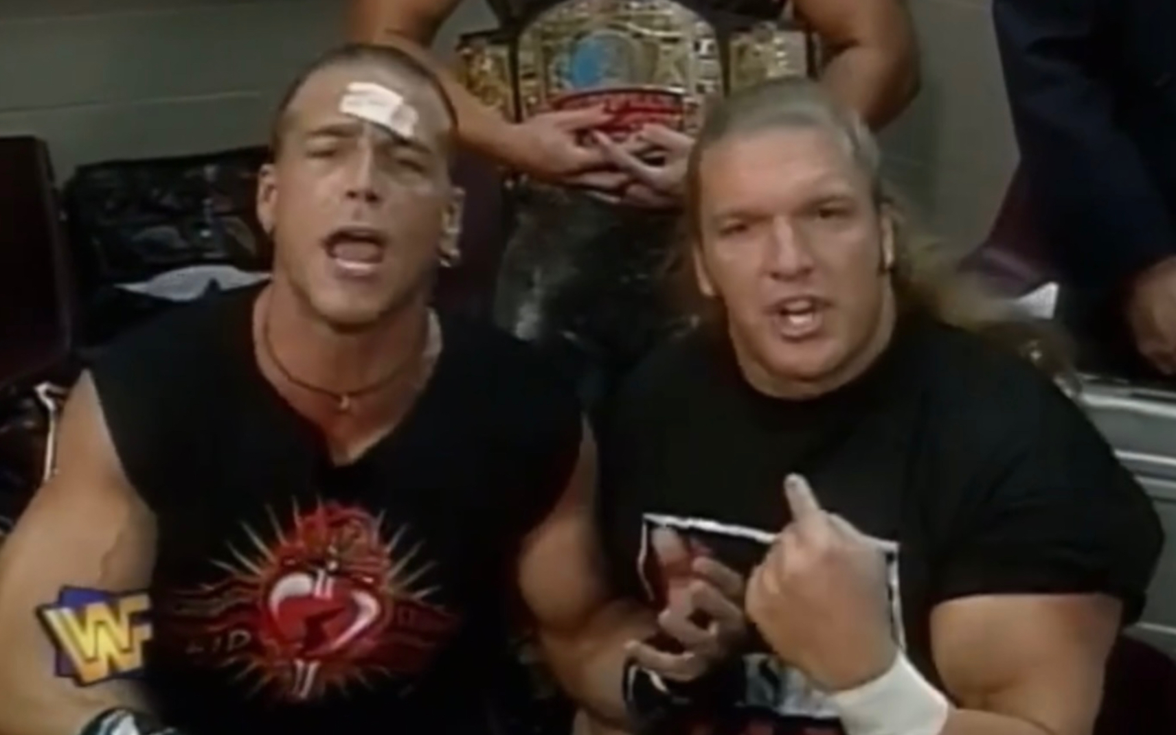 25年前的今天！心碎小子HBK正式为DX军团定名！_哔哩哔哩_bilibili