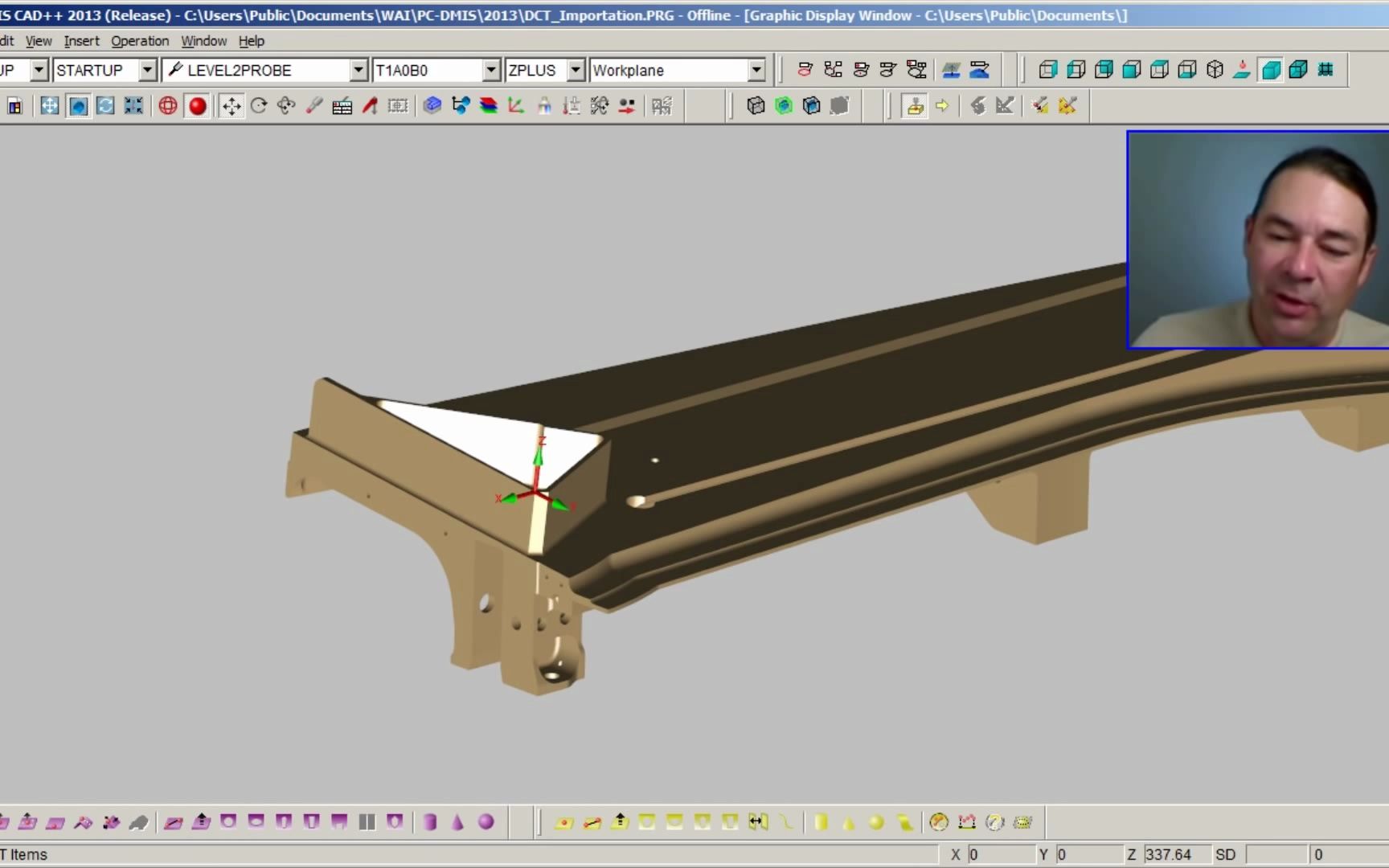 PC-DMIS Using Direct CAD Data