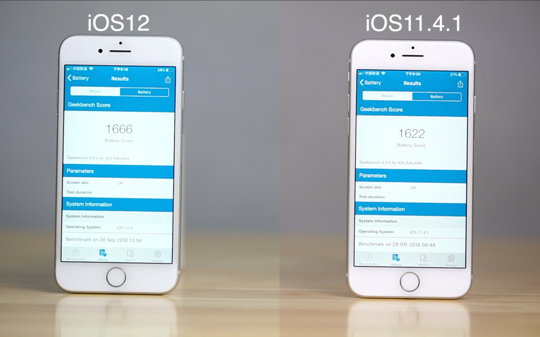 iOS12对比iOS11.4.1续航测试：暴力测试告诉你哪个才是最省电的iOS系统_哔哩哔哩_bilibili
