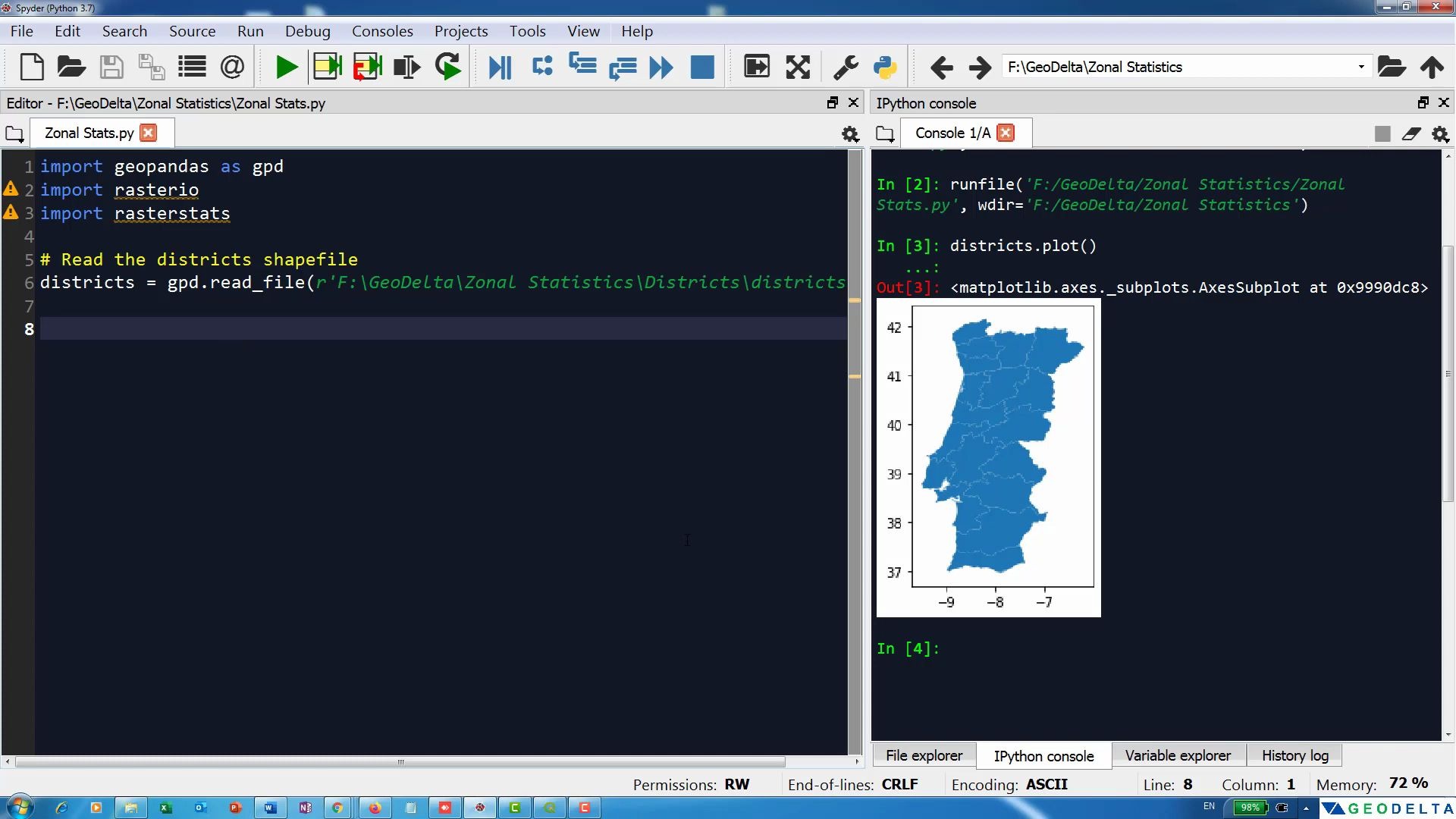 使用python进行栅格计算（GIS）_哔哩哔哩_bilibili