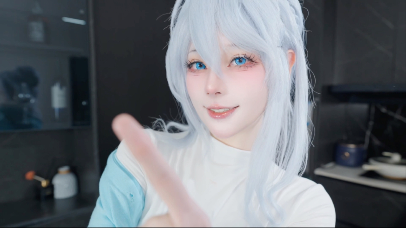 【4k｜雪女cos】管理员先生………-就是卷卷呀i-就是卷卷呀i-哔哩哔哩视频