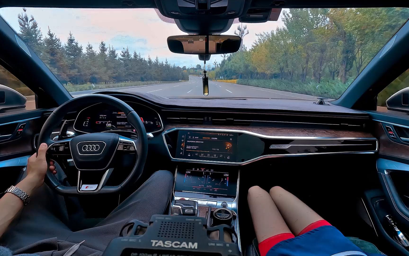 《CALIFORNIA DREAMING》奥迪A6L大B&O音响 《A6L大bo全网首发》（录音笔正中录制）（动态录制）-奥迪A6L大BO音乐台-奥迪A6L大BO音乐台-哔哩哔哩视频