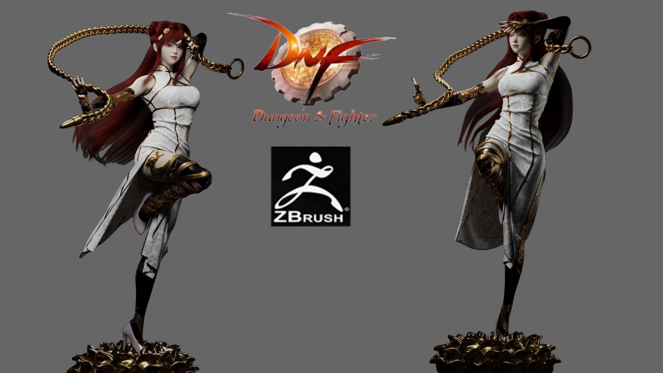 【zbrush游戏角色雕刻】次世代大佬从球体开始教你制作游戏CG角色DNF-百花缭乱-bilibili(B站)无水印视频解析——6li6在线工具箱