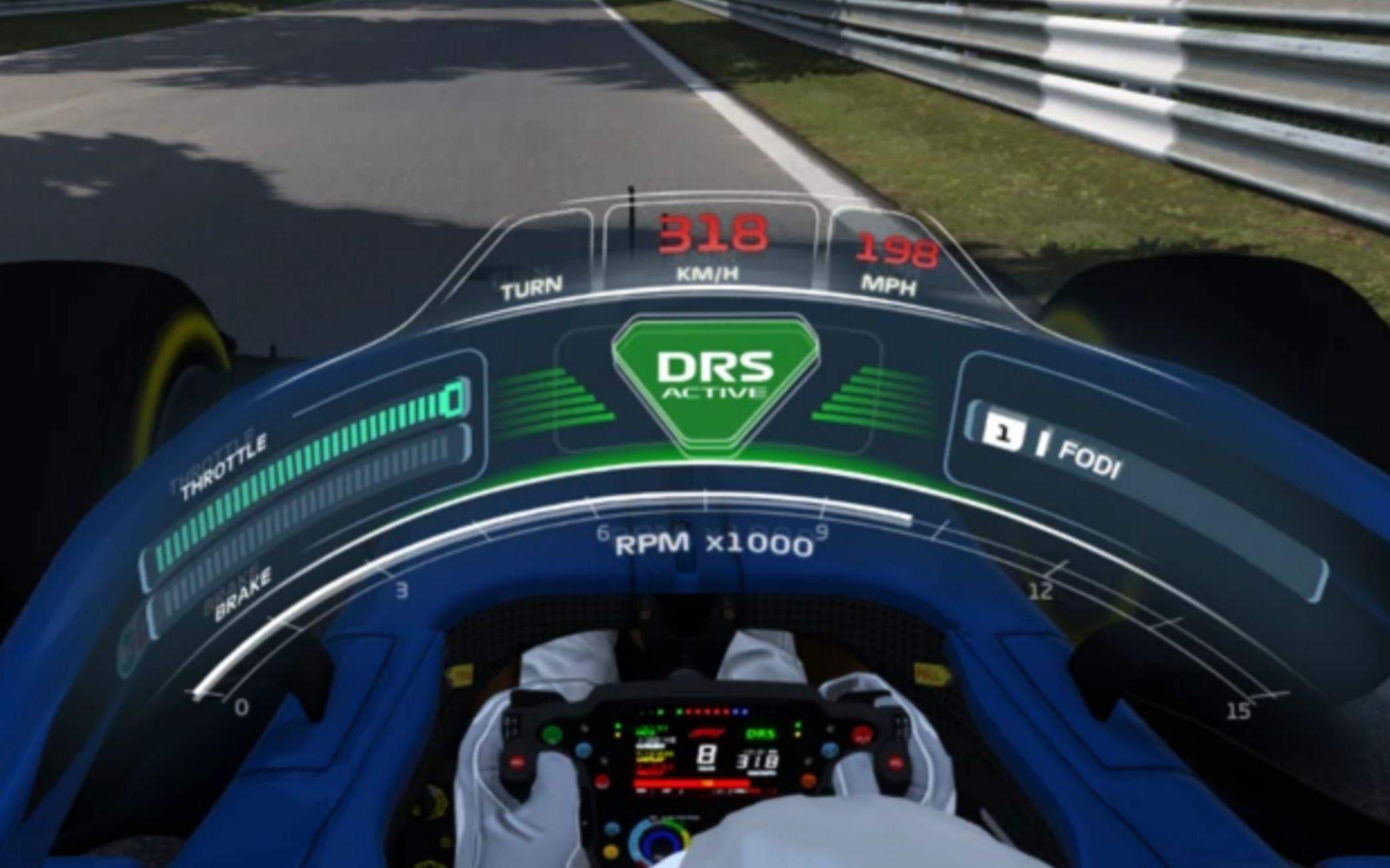 F1 2021版 HALO HUD_哔哩哔哩_bilibili