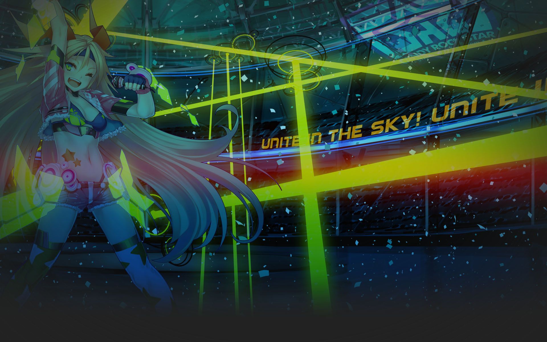 UnityChan——Unite In The Sky 4K 60FPS_哔哩哔哩_bilibili